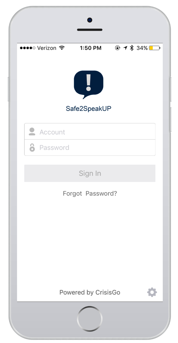 CrisisGo’s Safe2SpeakUP App for Students